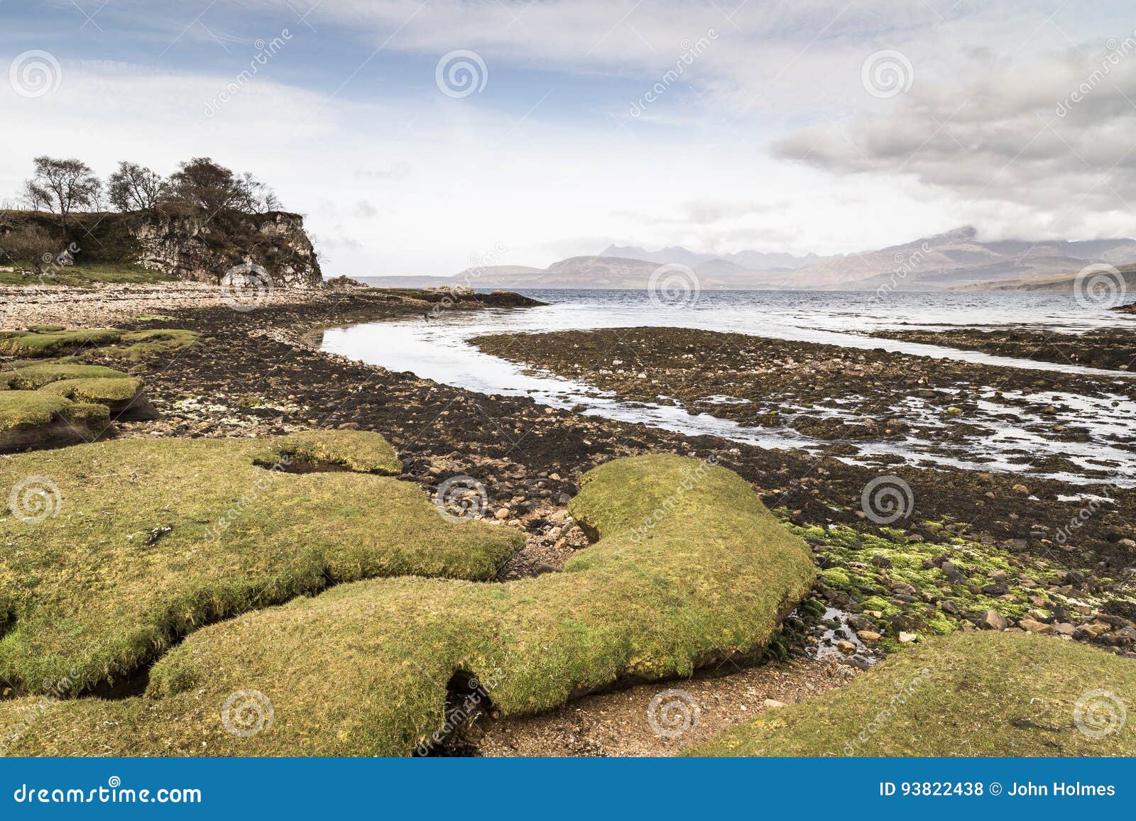 Playa De Ord En La Isla De Skye Foto de archivo - Imagen de hébridas ...
