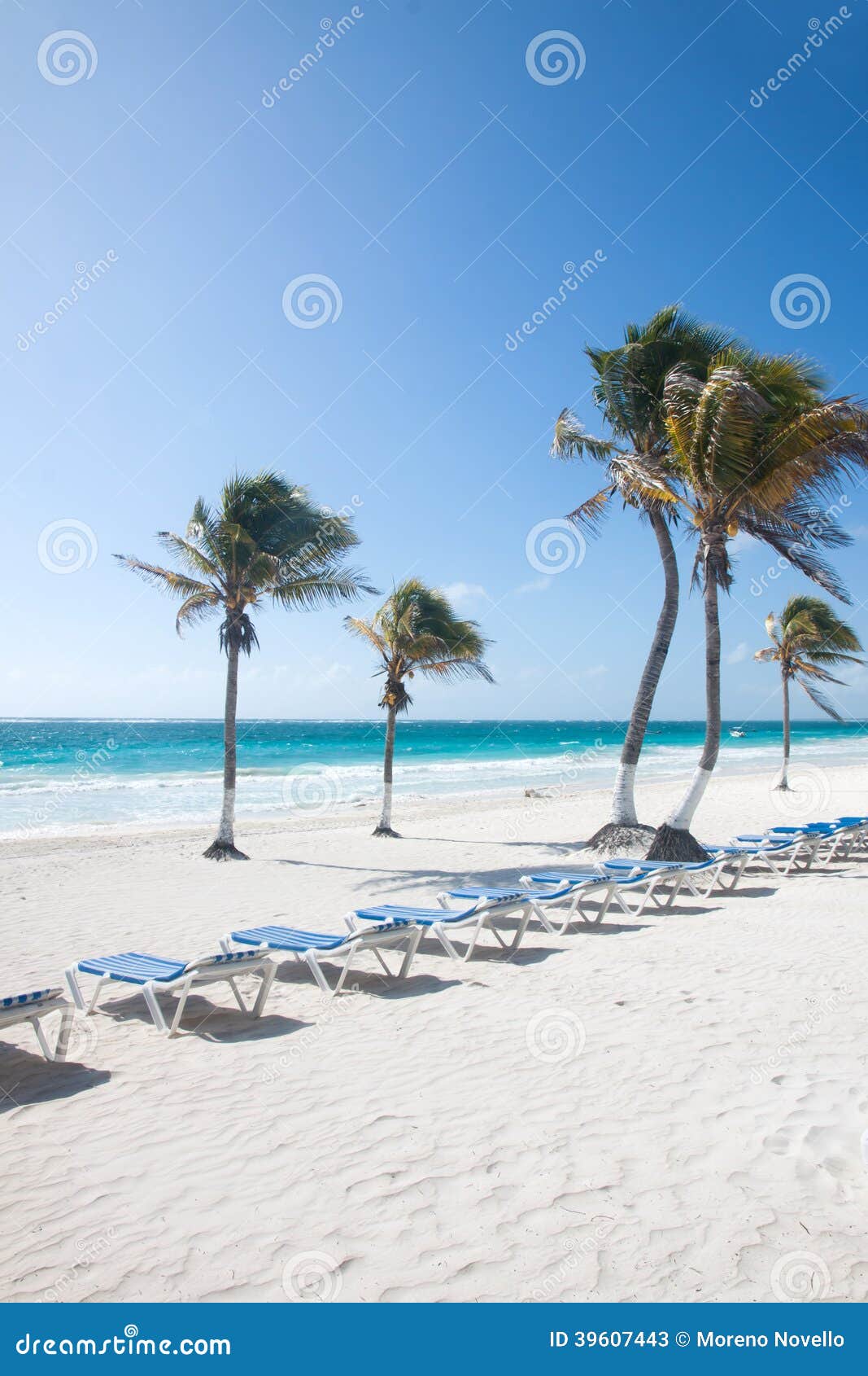 Playa de Tulum, México imagen de archivo. Imagen de agua - 39607443