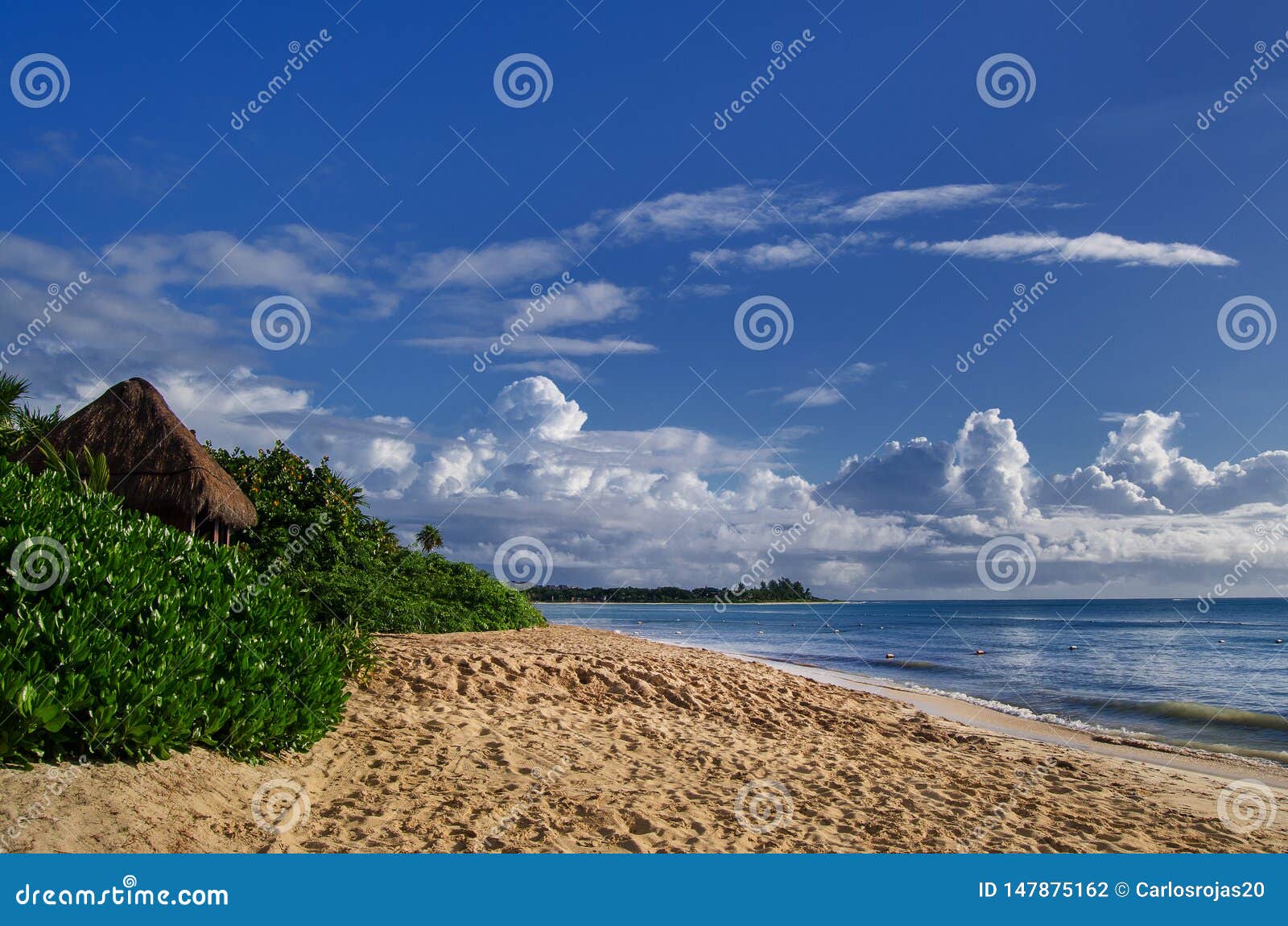 Playa del maya de Riviera foto de archivo. Imagen de islas - 147875162