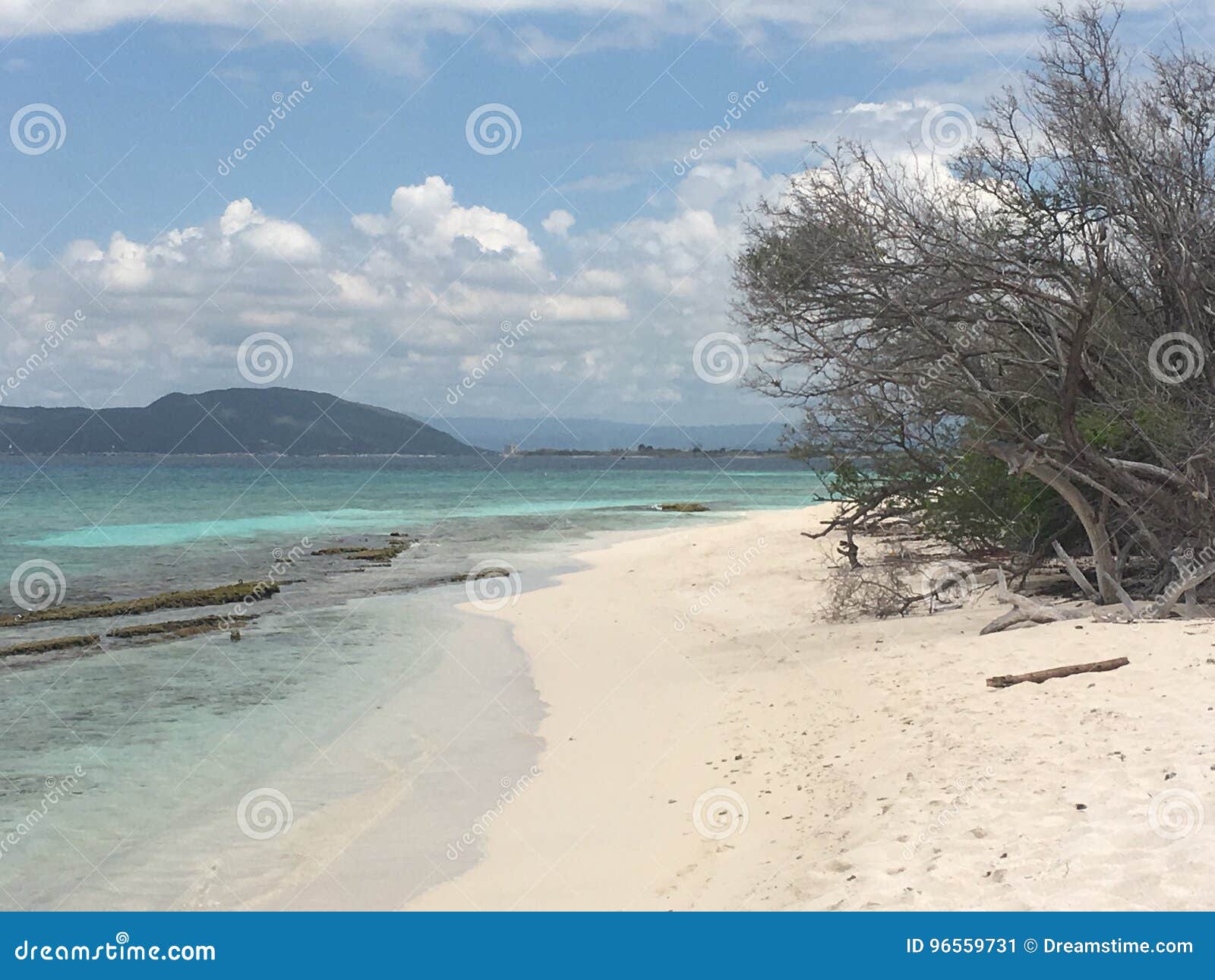 Playa lime cay Jamaica stock image. Image of caribbean - 96559731