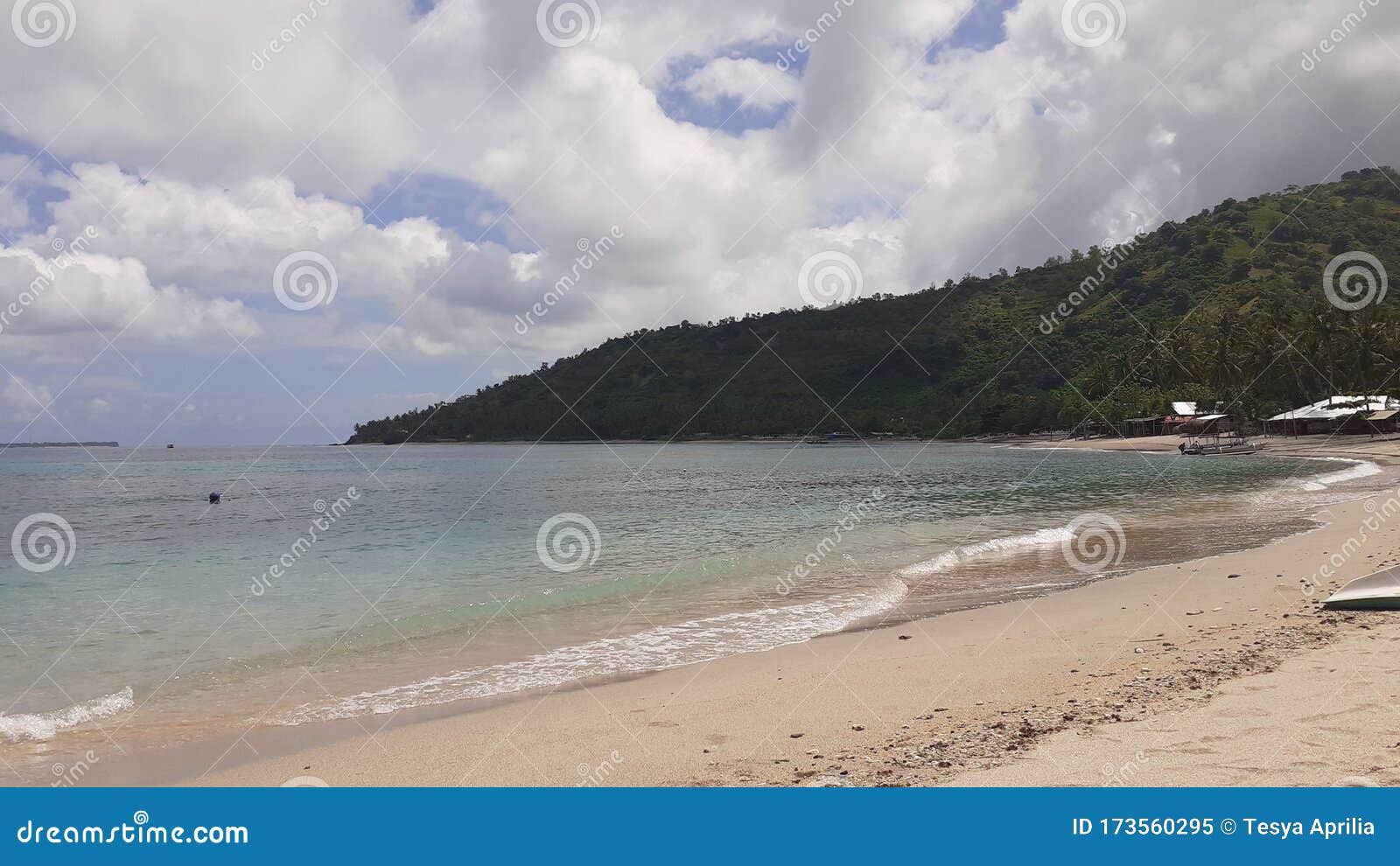 Playa Pandanan, Lombok, Indonesia Imagen de archivo - Imagen de playa ...