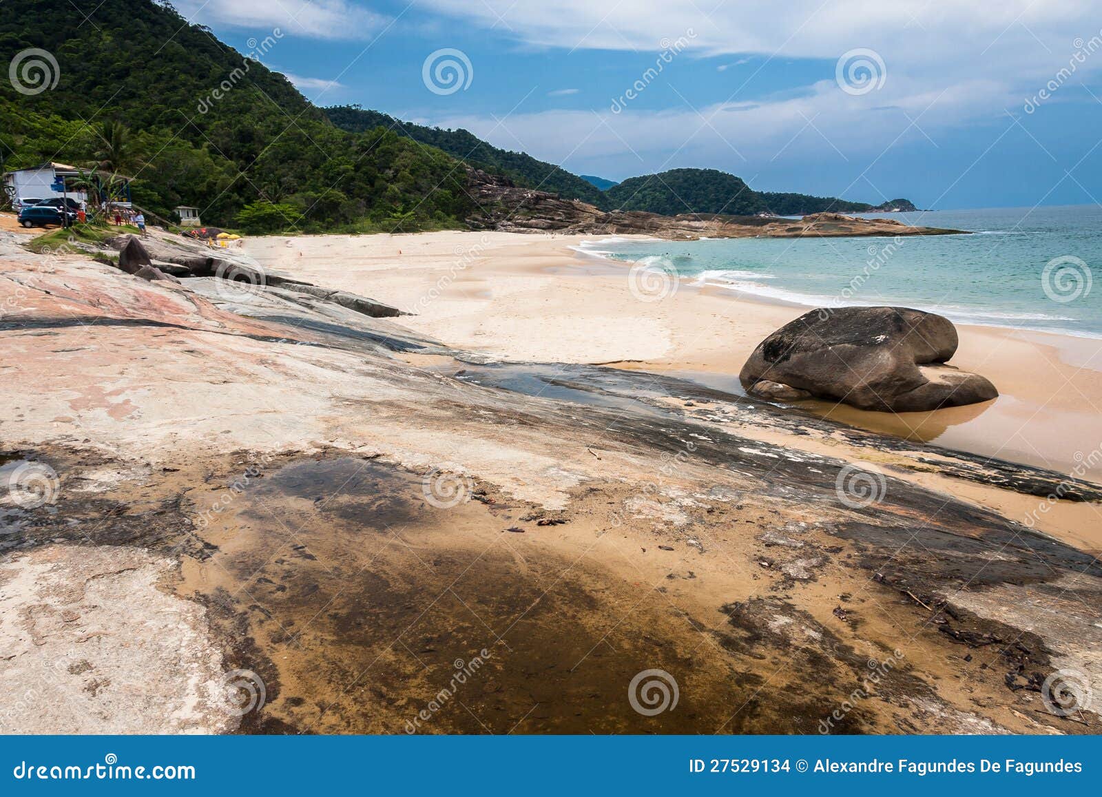 Playa Trindade Rio De Janeiro De Cepilho Imagen de archivo editorial ...