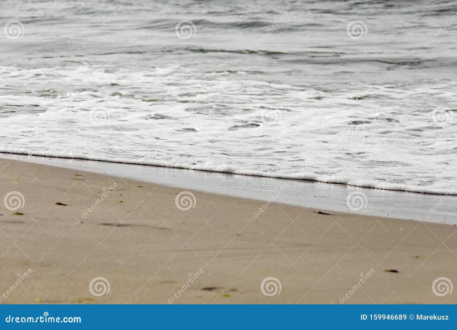 Playas De Arena Del Mar BÃ¡ltico Imagen de archivo - Imagen de ondulado ...