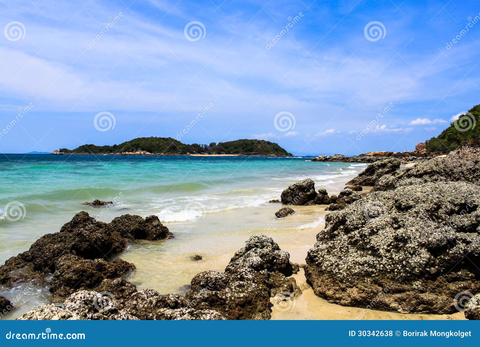 Playas Rocosas De La Isla De Larn Foto de archivo - Imagen de partida ...