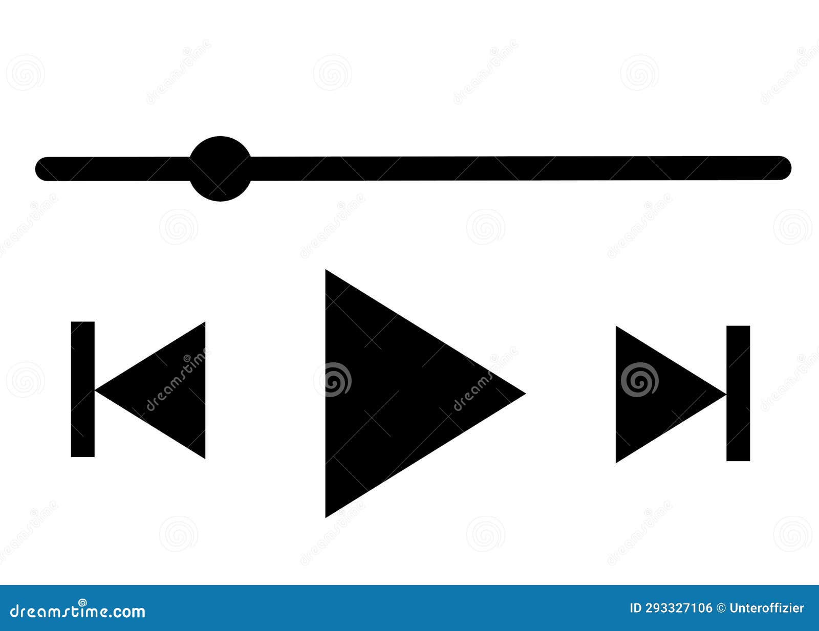 The Playback Fast Forward Back Track and Track Playback Duration ...