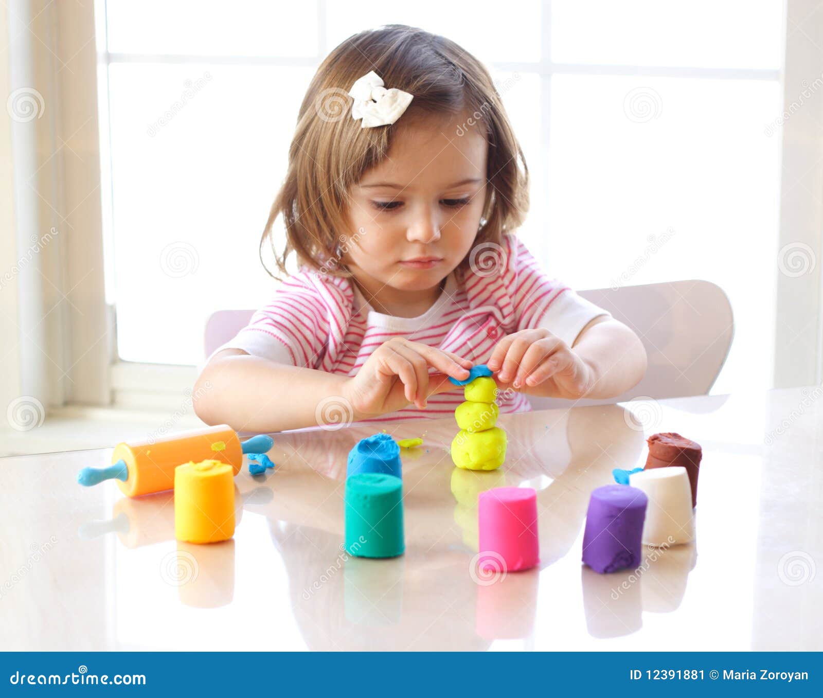 Playdough Game Stock Photo | CartoonDealer.com #12391908