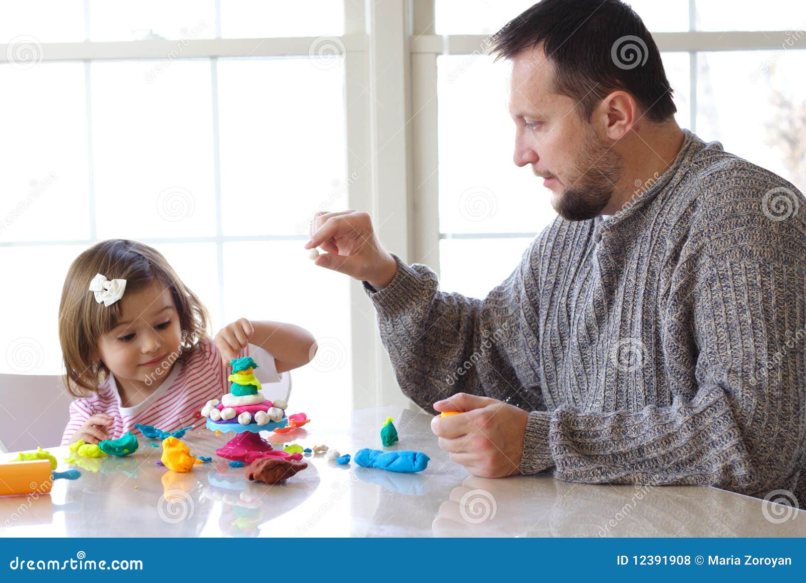 Playdough game stock photo. Image of creativity, multicolored - 12391908
