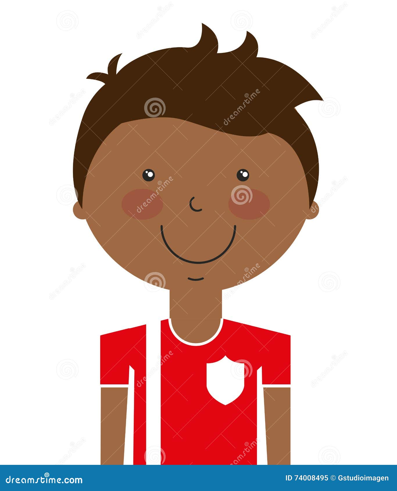 Player Avatar Isolated Icon Design Stock Illustration - Illustration of ...
