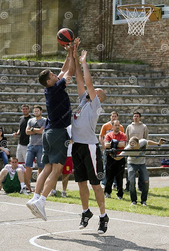 Player blocking shot editorial stock image. Image of prisoner - 19693549