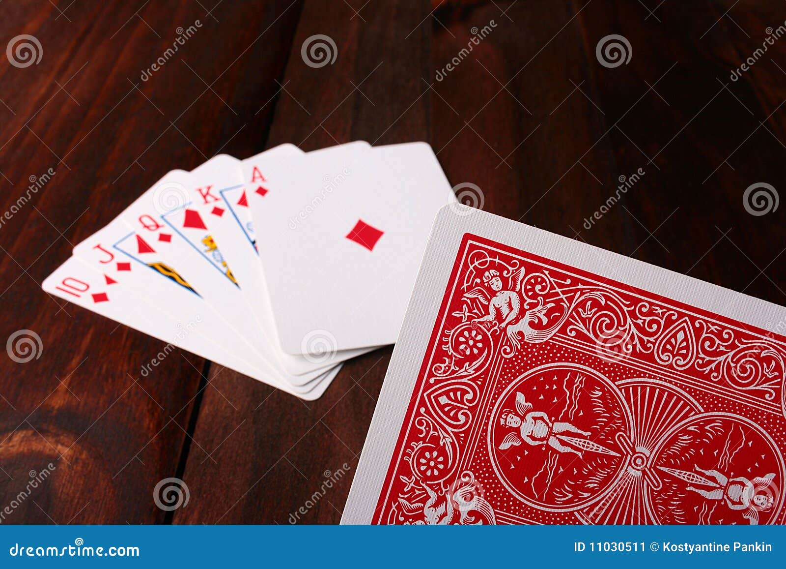 Player is Going To Hand Over a Card Stock Image - Image of tree ...