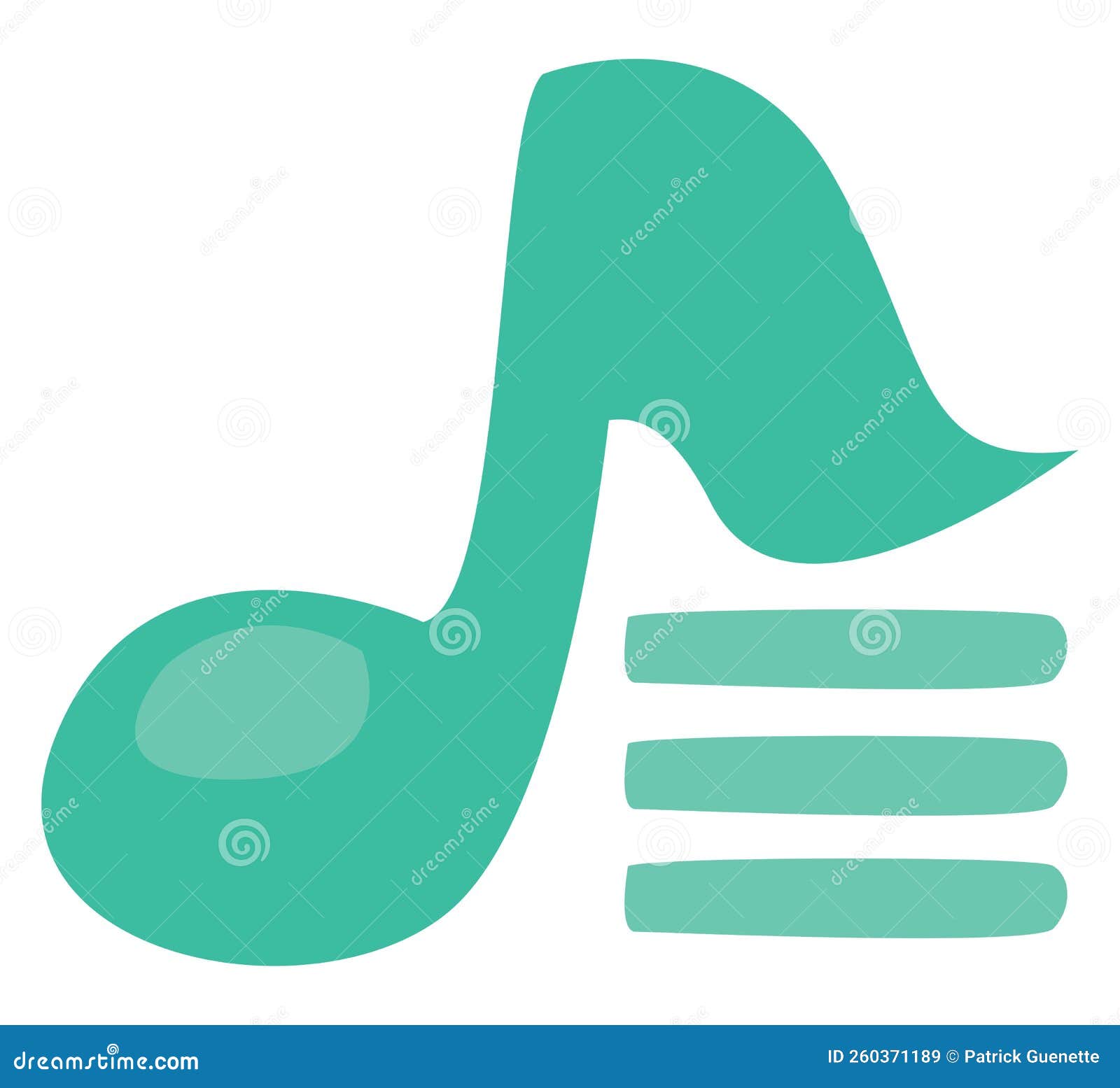 Player list, icon stock vector. Illustration of items - 260371189