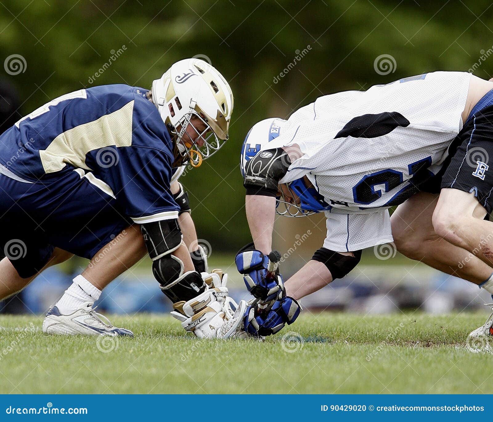 Players Facing Off Picture. Image: 90429020