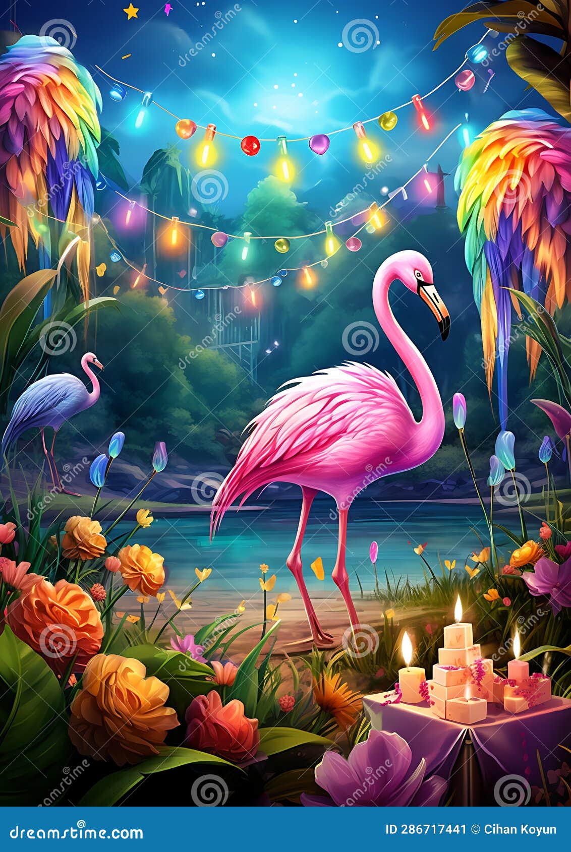 Playful backdrop artwork stock illustration. Illustration of love ...