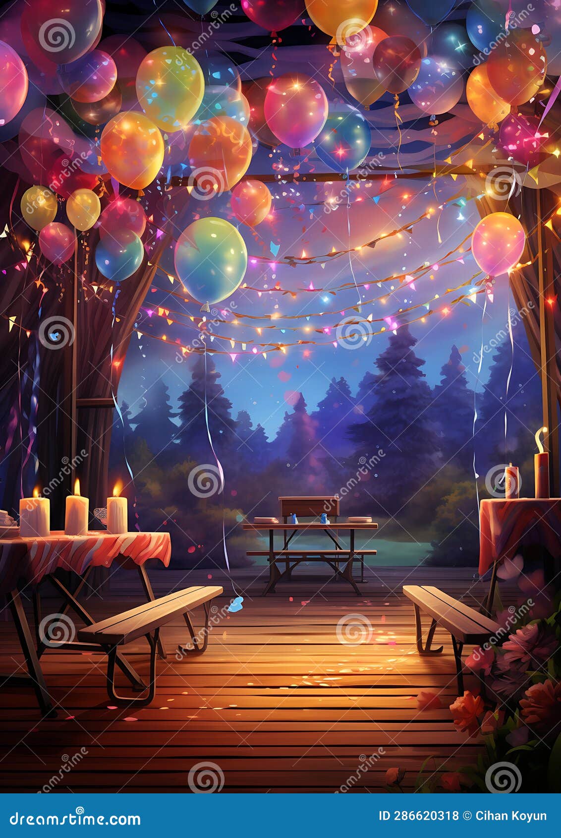 Playful backdrop themes stock illustration. Illustration of background ...