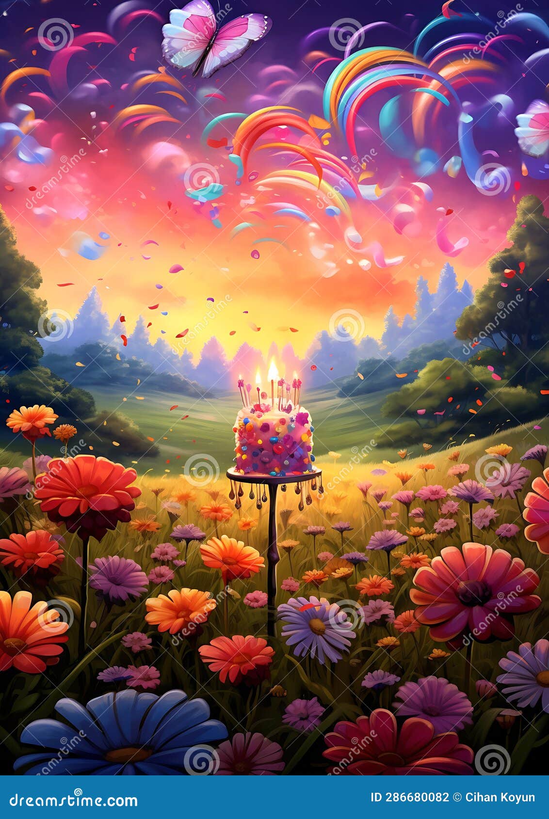 Playful celebration frames stock illustration. Illustration of effect ...