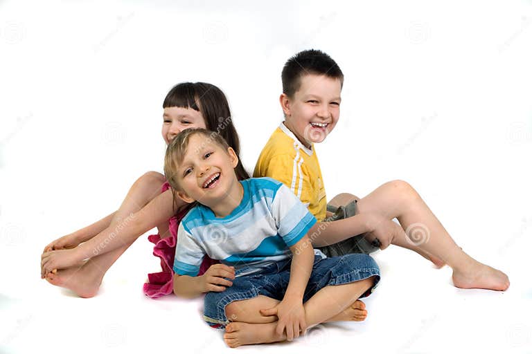 Playful Children stock photo. Image of charming, casual - 2112734