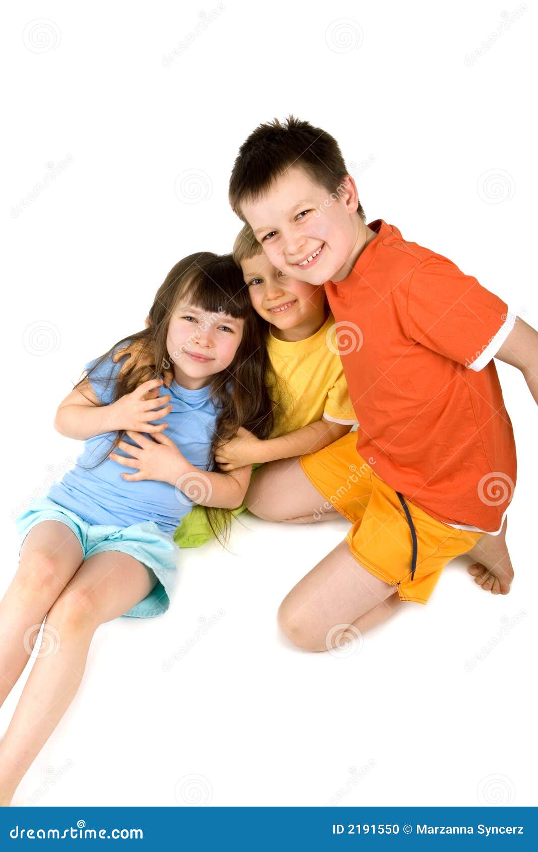 Playful Children stock photo. Image of contentedly, grin - 2191550