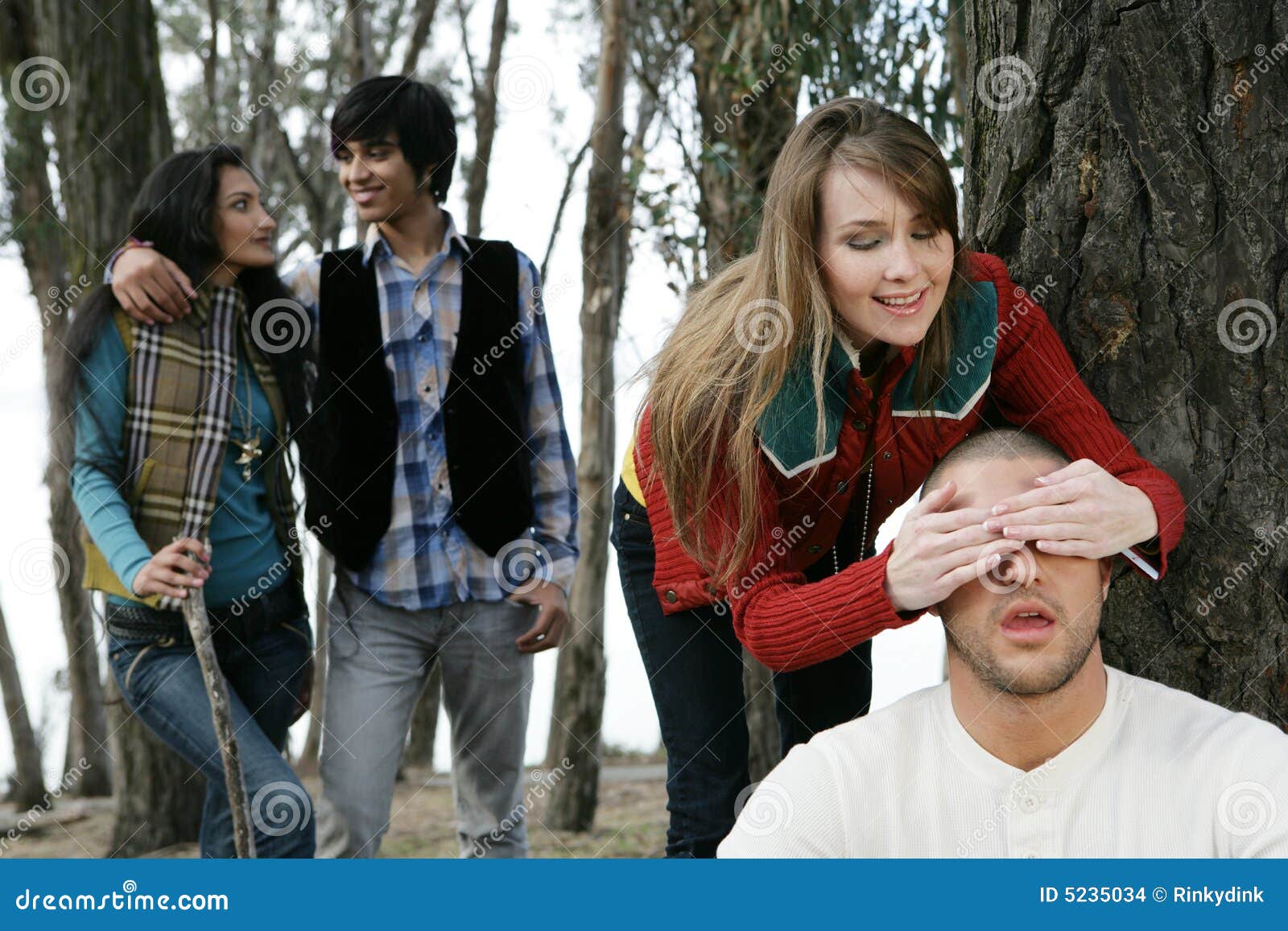 Playful Couples stock photo. Image of playing, expressions - 5235034