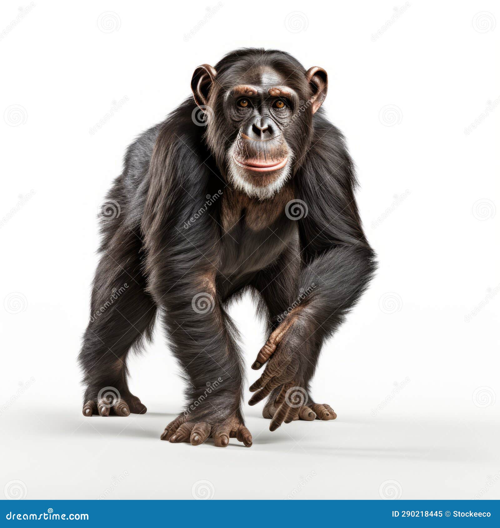Playful and Dynamic 8k Resolution Photo of a Chimpanzee Stock ...