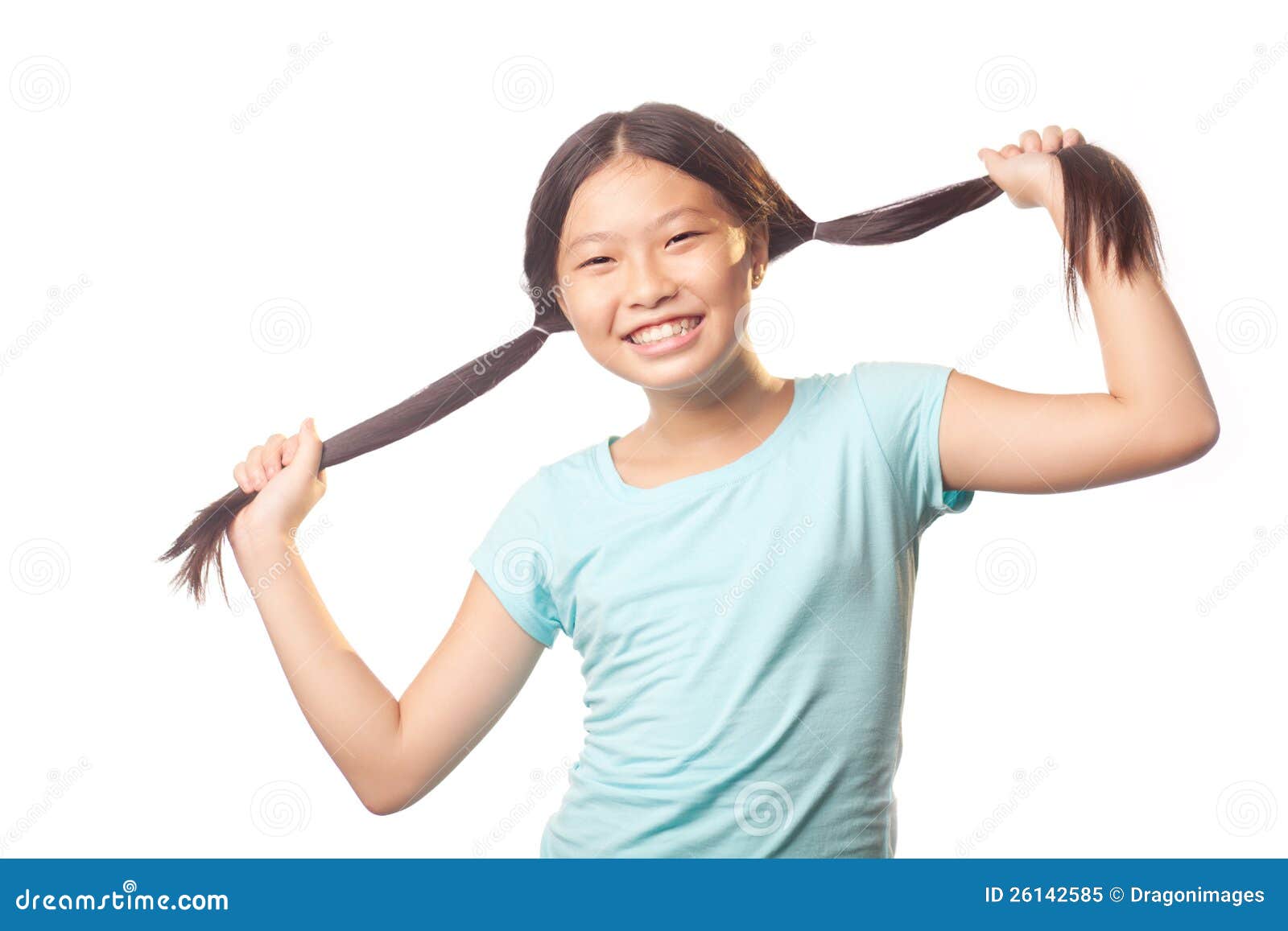 Playful girl stock image. Image of expression, child - 26142585