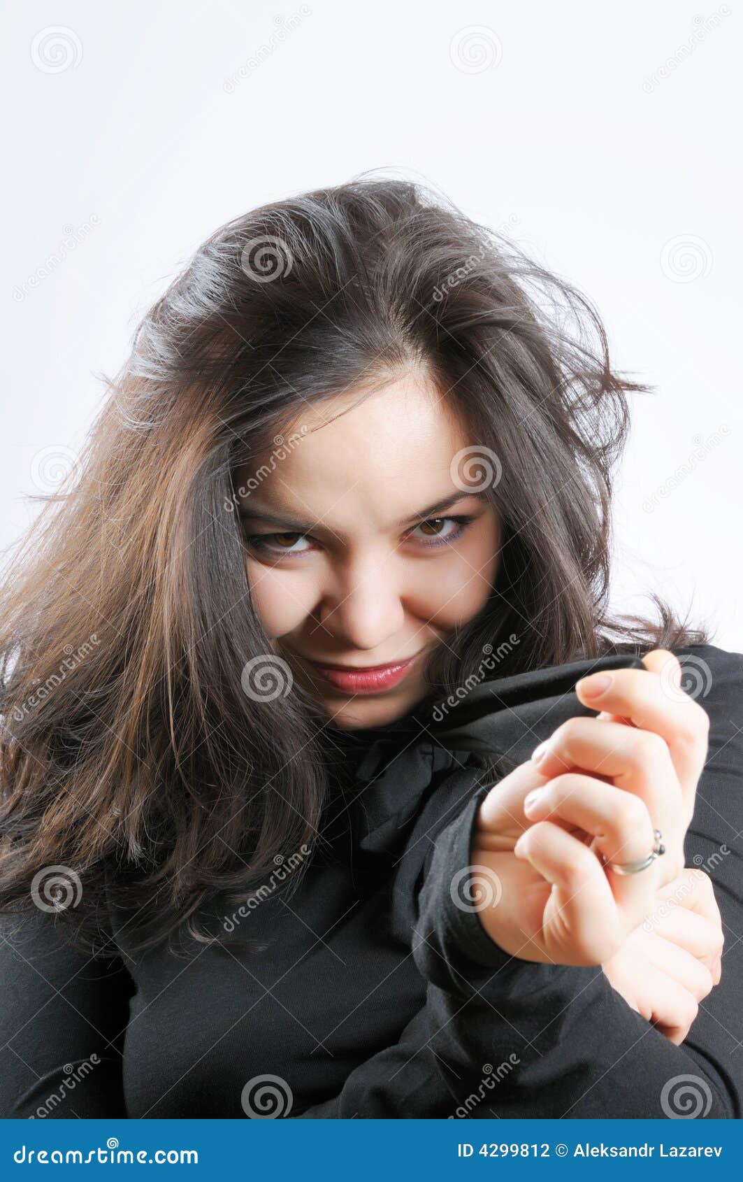 Playful girl stock photo. Image of model, excitement, person - 4299812