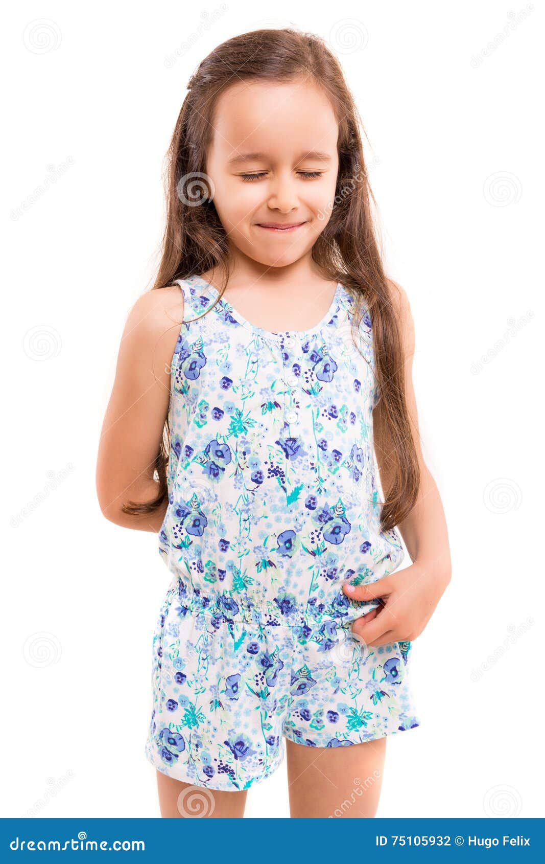 Playful girl stock photo. Image of child, comical, caucasian - 75105932