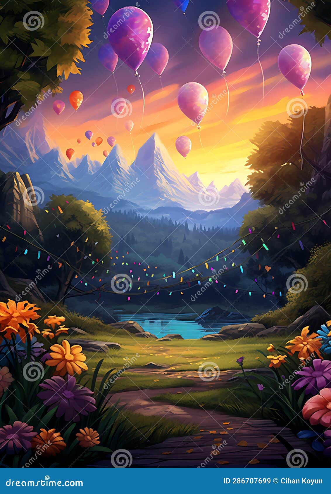 Playful Invitation Elements Stock Illustration - Illustration of ...