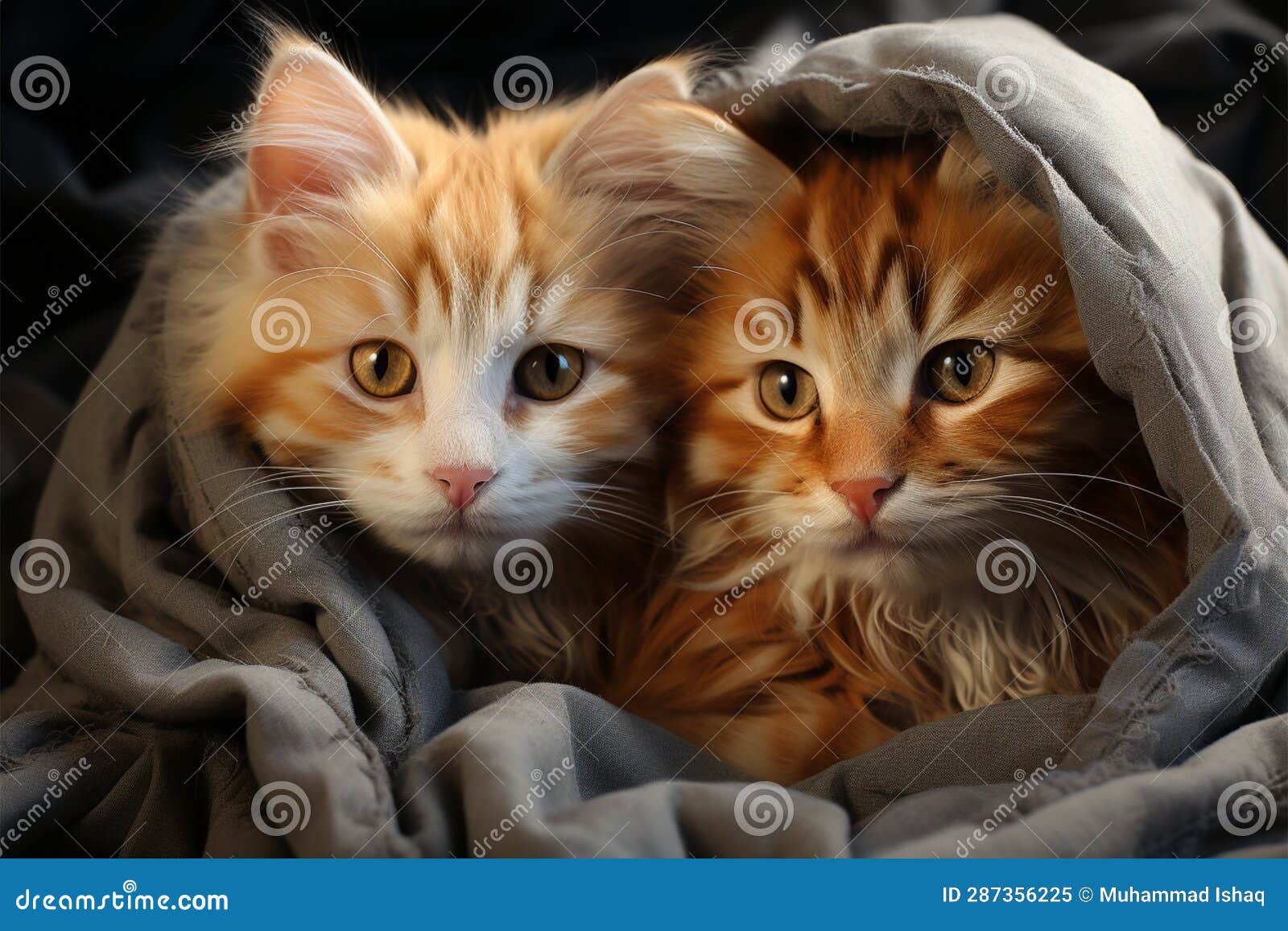 Playful Kittens Form Endearing Bundle, Sharing Warmth within Their ...