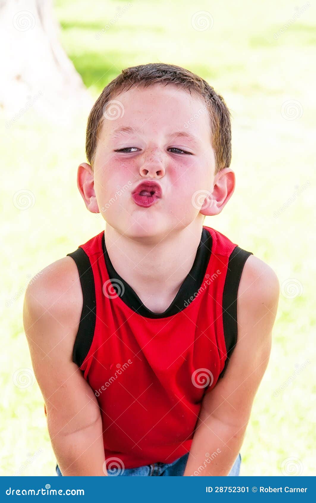 Playful Little Boy stock image. Image of look, playful - 28752301