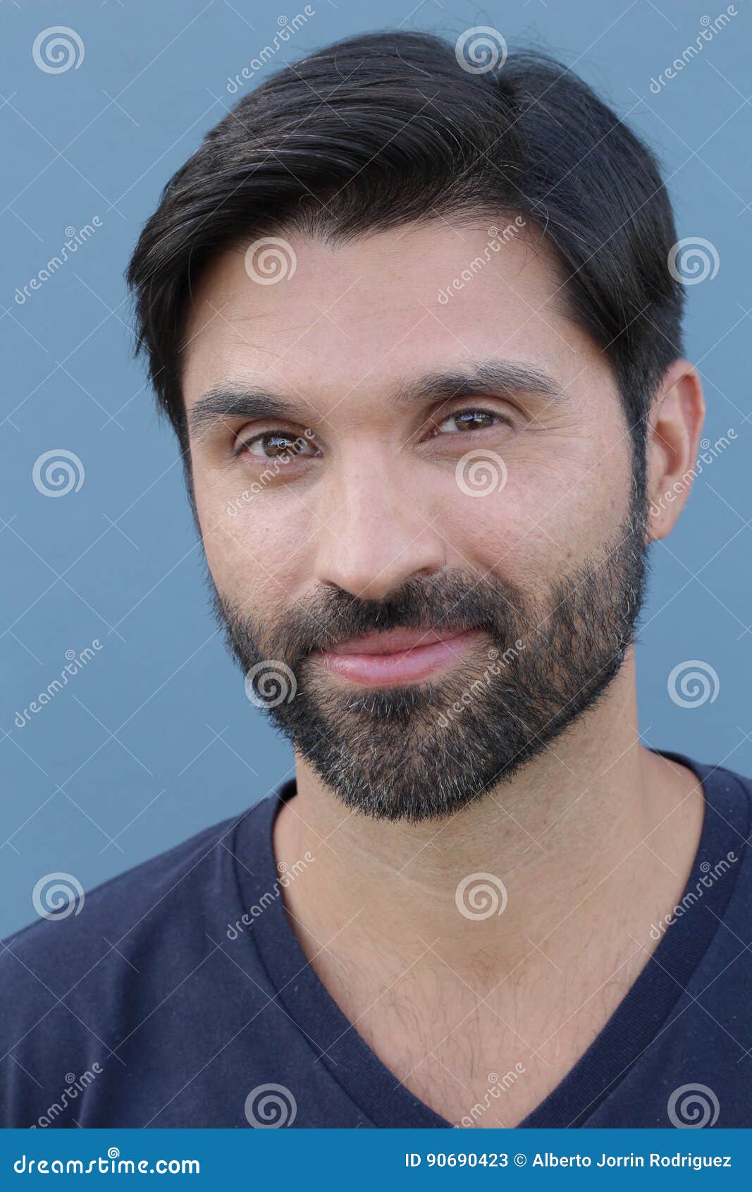 Playful Male Frowning Close Up Stock Image - Image of attractive ...