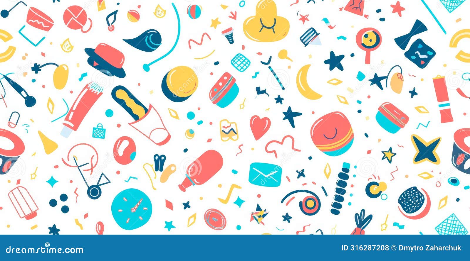 Playful Patterns Using Cute and Simple Pieces Arranged in Delightful ...