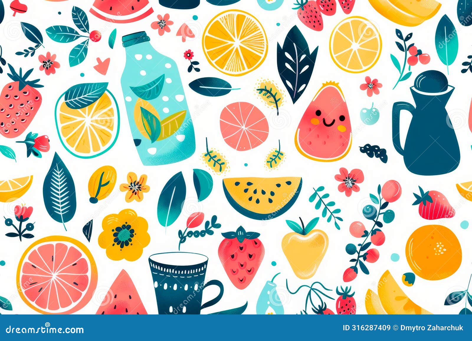 Playful Patterns Using Cute and Simple Pieces Arranged in Delightful ...