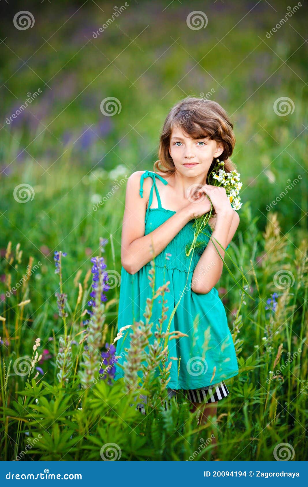Playful pretty little girl stock photo. Image of happy - 20094194