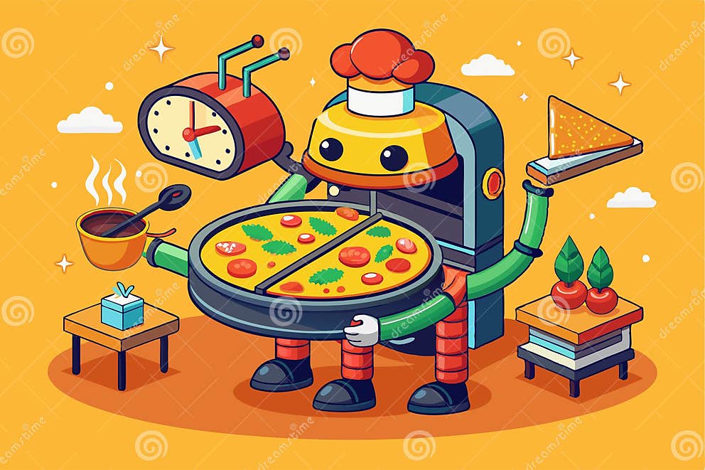 A Playful Robot Chef Crafts Customizable Pizza while Using Its Timer ...