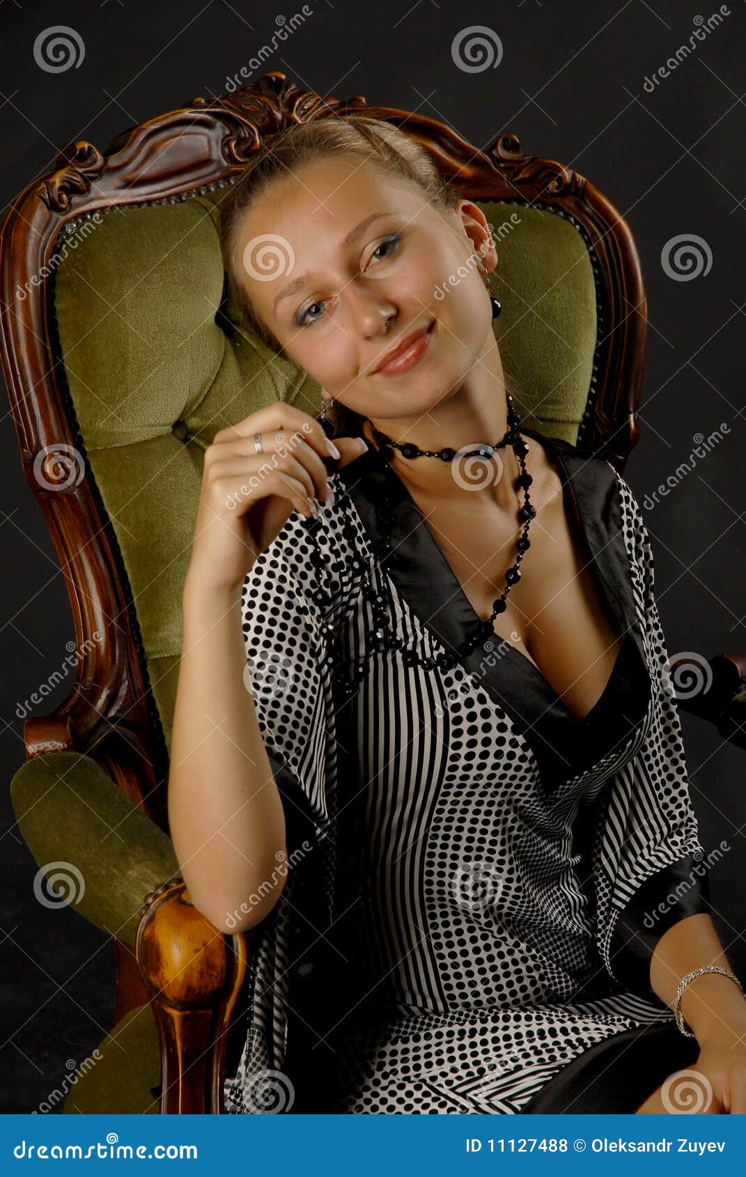 Playful Smile of Young Lady Stock Photo - Image of girl, challenge ...