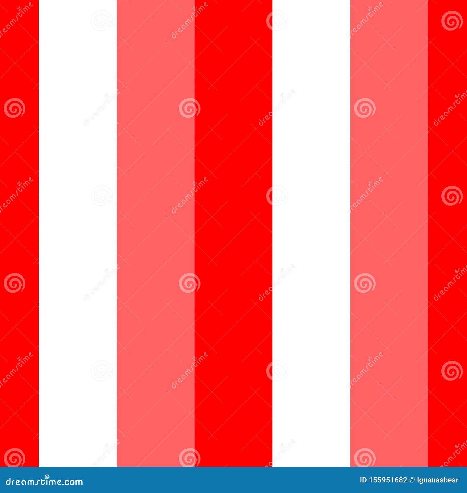 Playful Striped Red White Seamless Pattern Stock Illustration ...