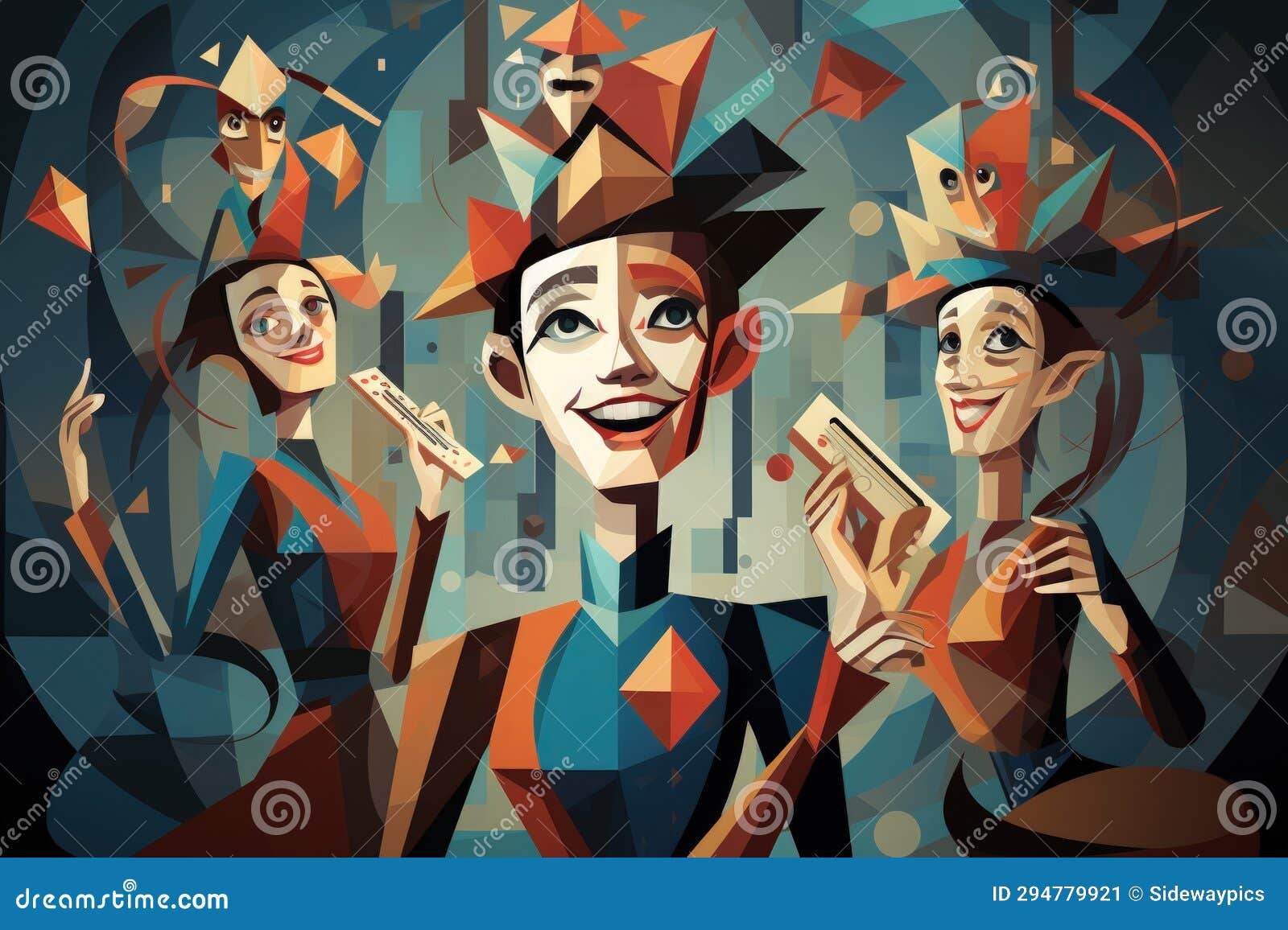 Playful Trickster Sprites, Causing Harmless Pranks and Laughter in the ...