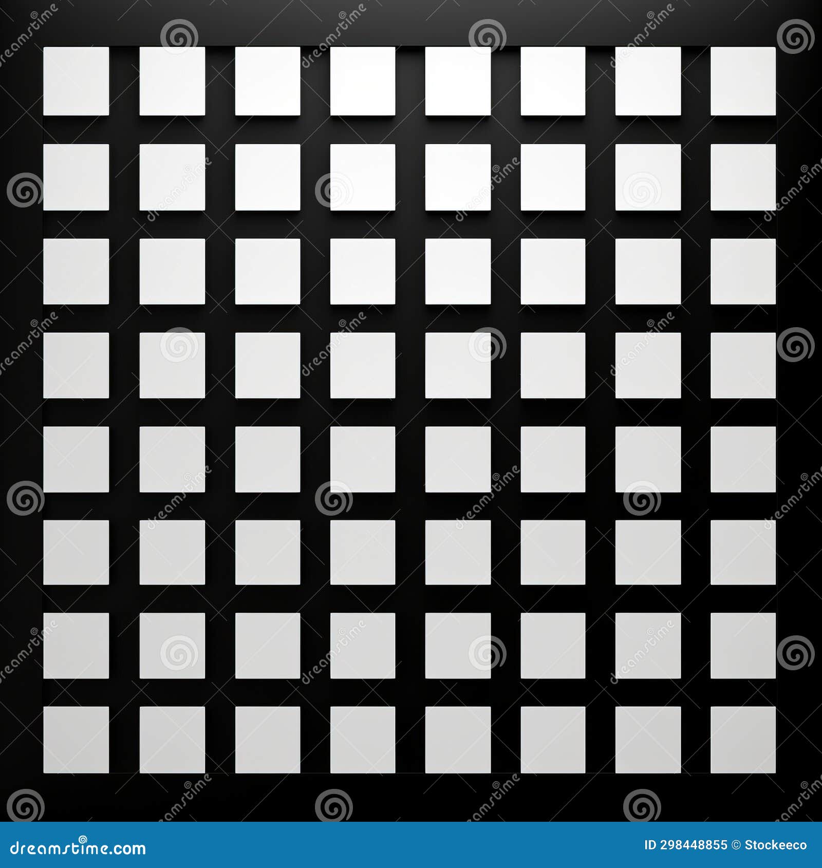 Playful Visual Puzzles: Square Grids on Black Background Vector Stock ...