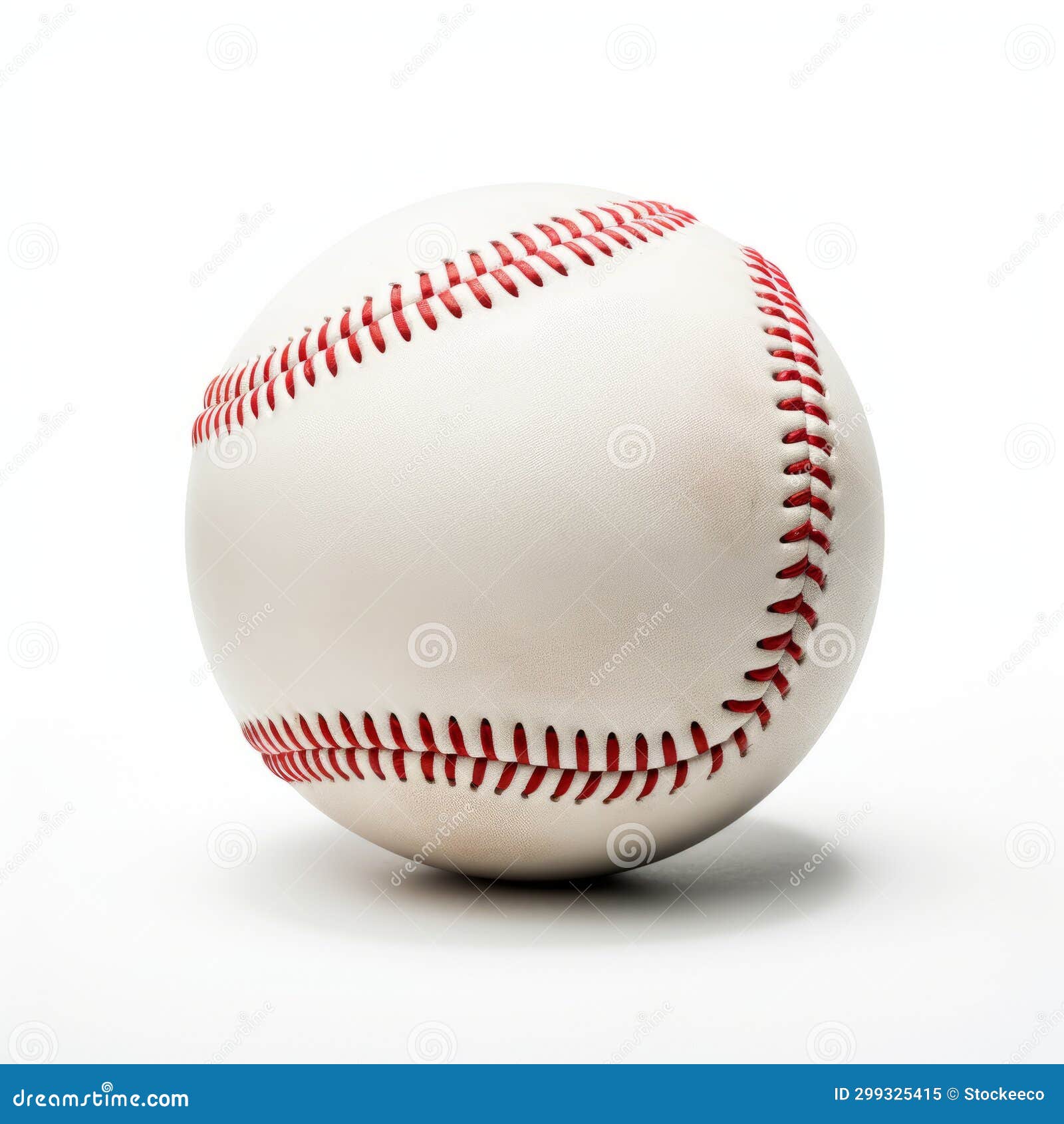 Playful White Baseball on Background: a Modern Artistic Representation ...