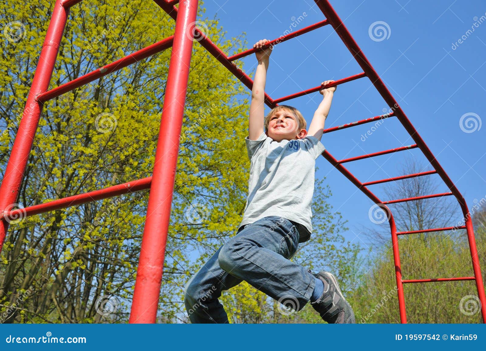 On the playground stock photo. Image of summer, laughing - 19597542