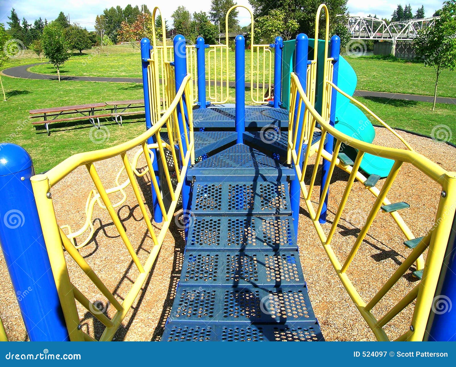 Playground stock image. Image of recess, school, curves - 524097