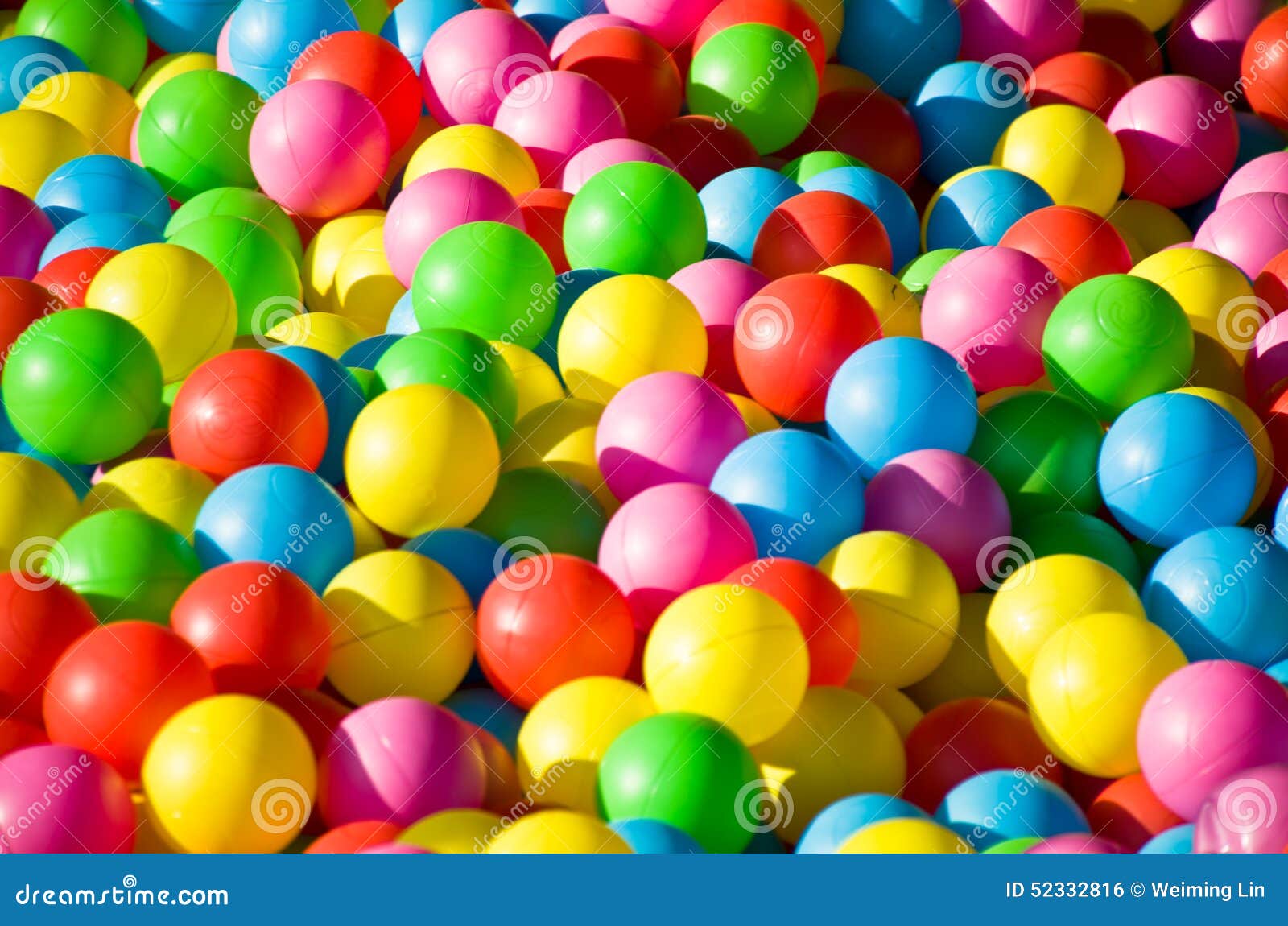 Playground balls stock photo. Image of childhood, background - 52332816