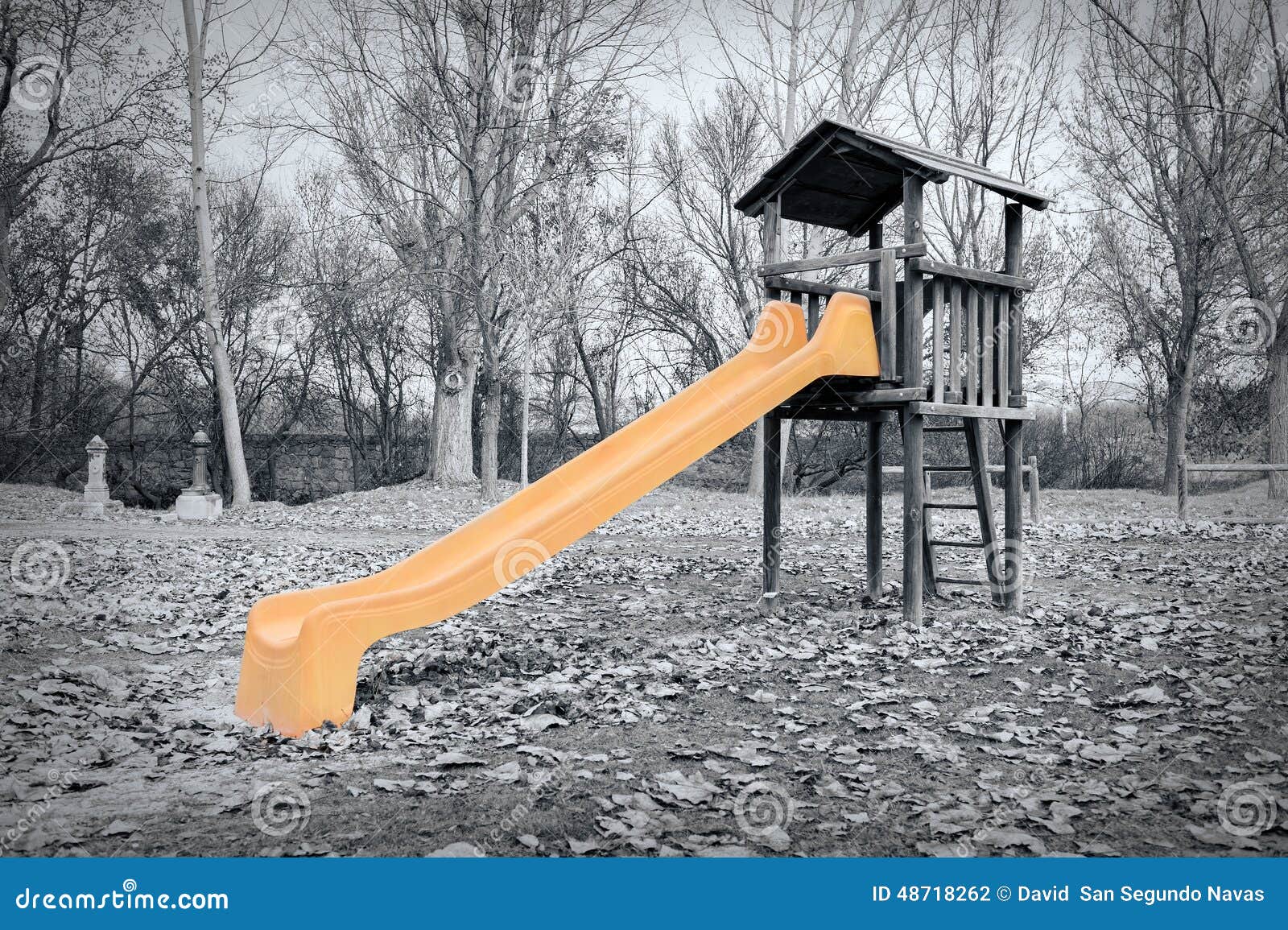 Playground stock photo. Image of outdoors, lonely, fiberglass - 48718262