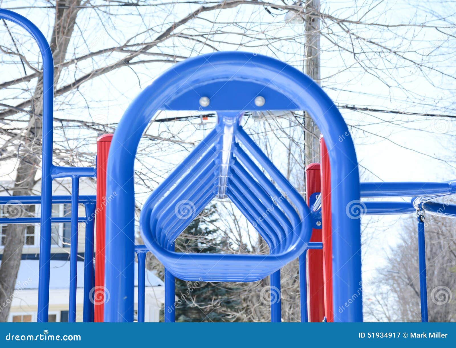 Playground blue stock image. Image of design, activity - 51934917