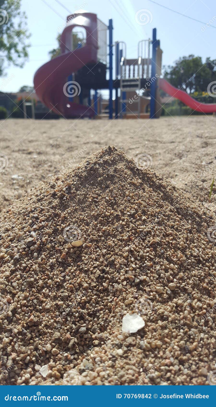 Playground in distance stock photo. Image of playground - 70769842