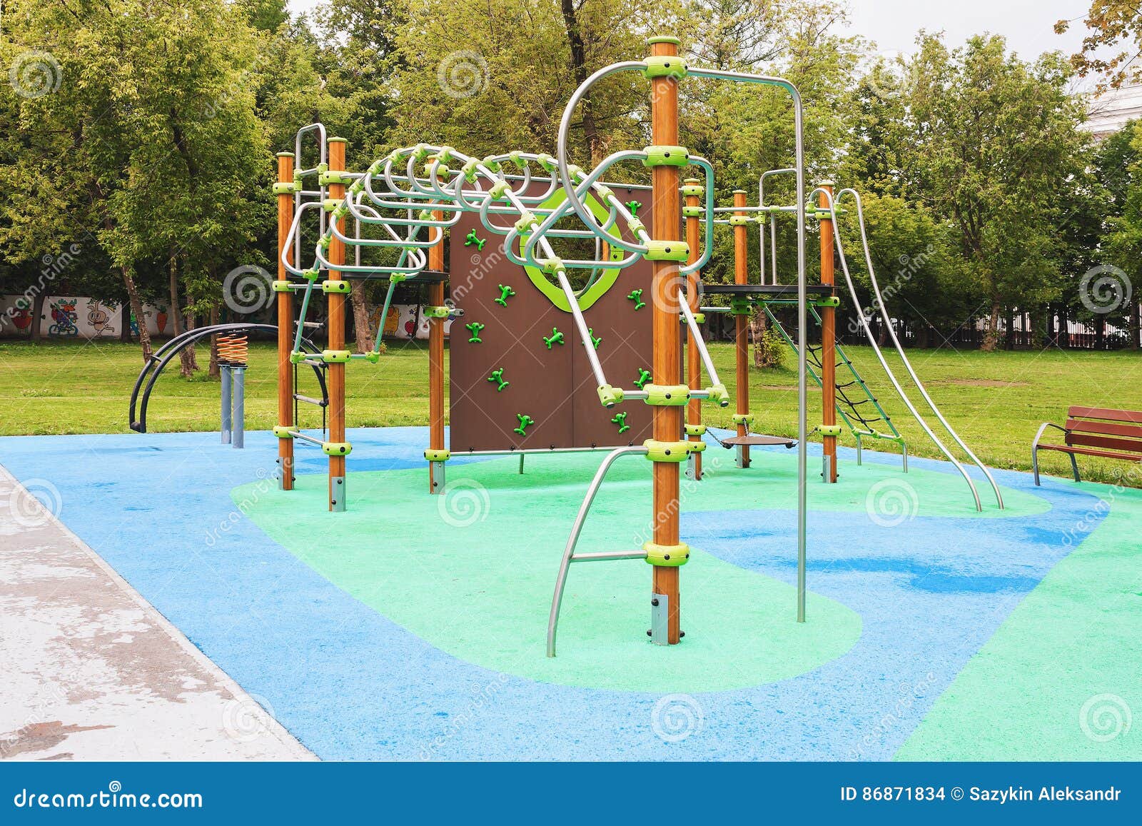 Playground for Fun Games and Children`s Education Editorial Stock Image ...