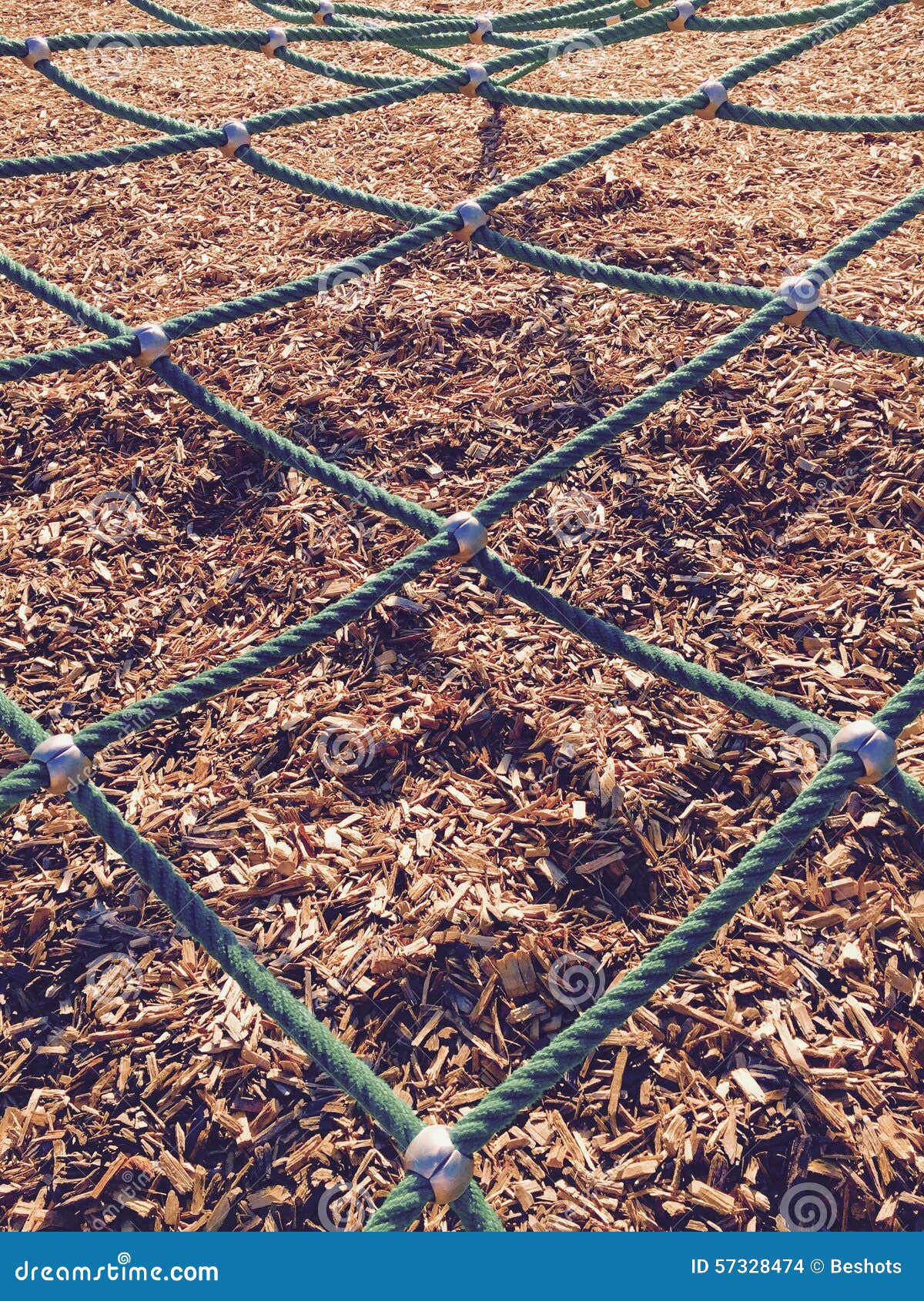 Playground Gym Rope Diagonal Pattern Royalty-Free Stock Image ...