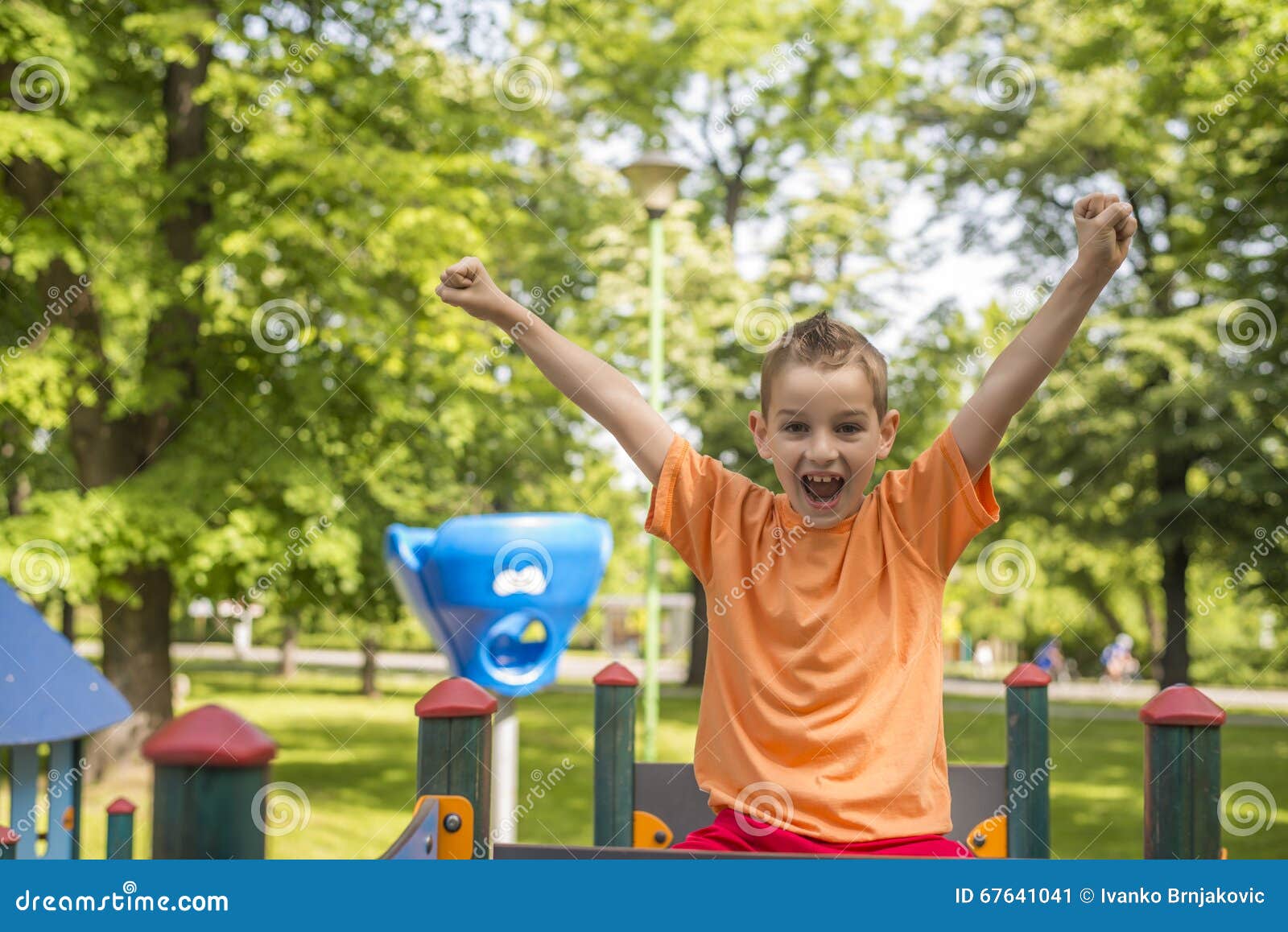 Playground Happiness stock image. Image of cheerful, outdoors - 67641041