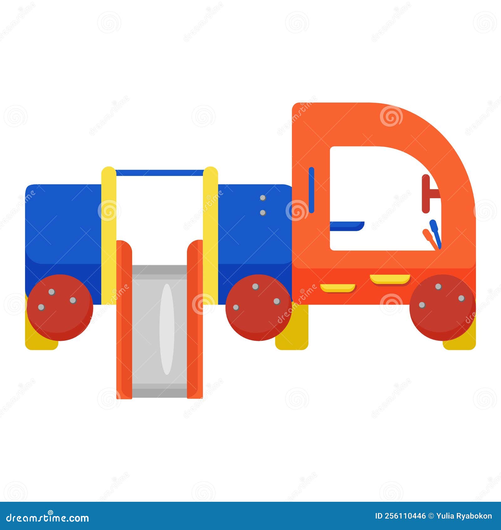 Playground Machine Icon Cartoon Vector. Play Area Stock Vector ...