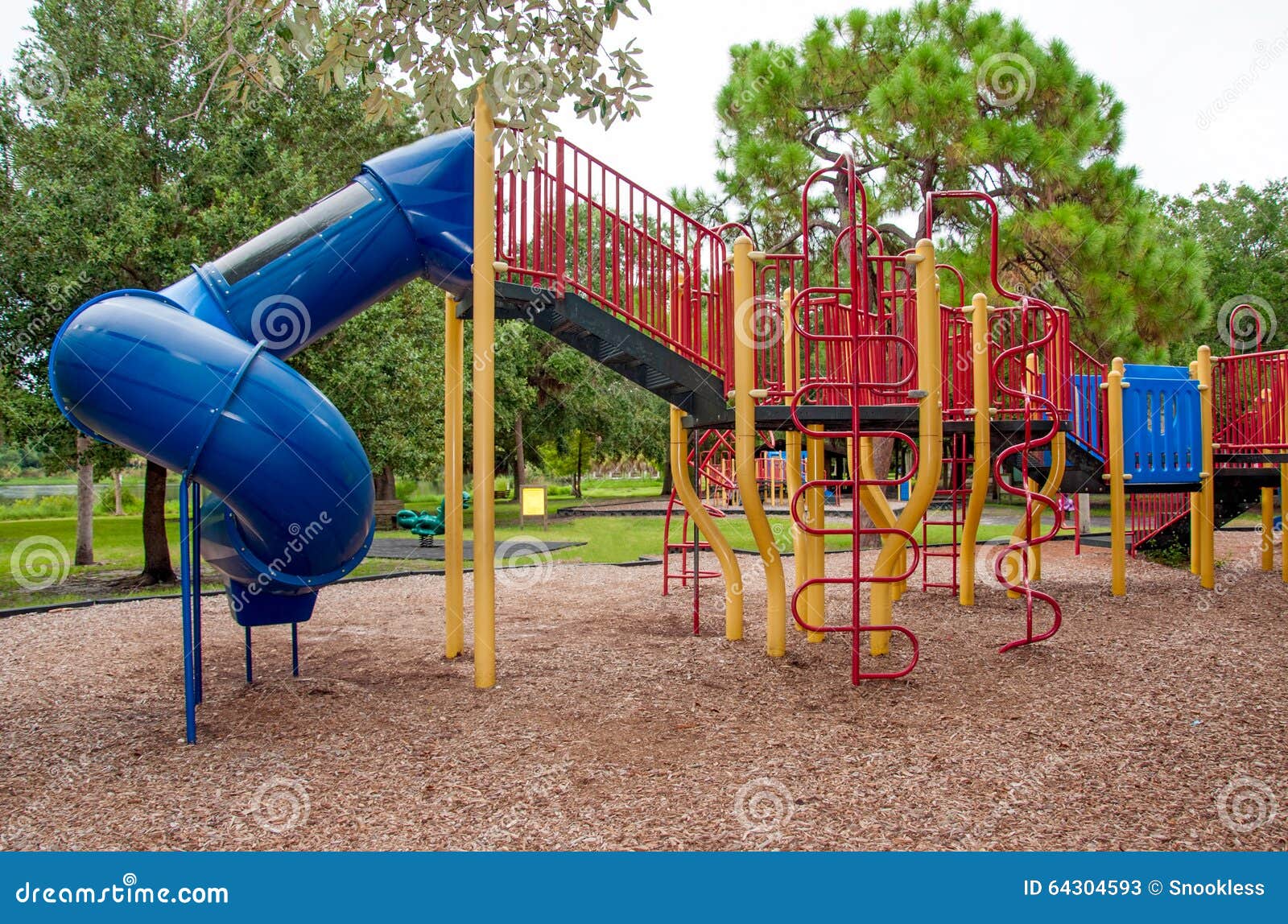 Playground Play Set stock image. Image of playful, little - 64304593